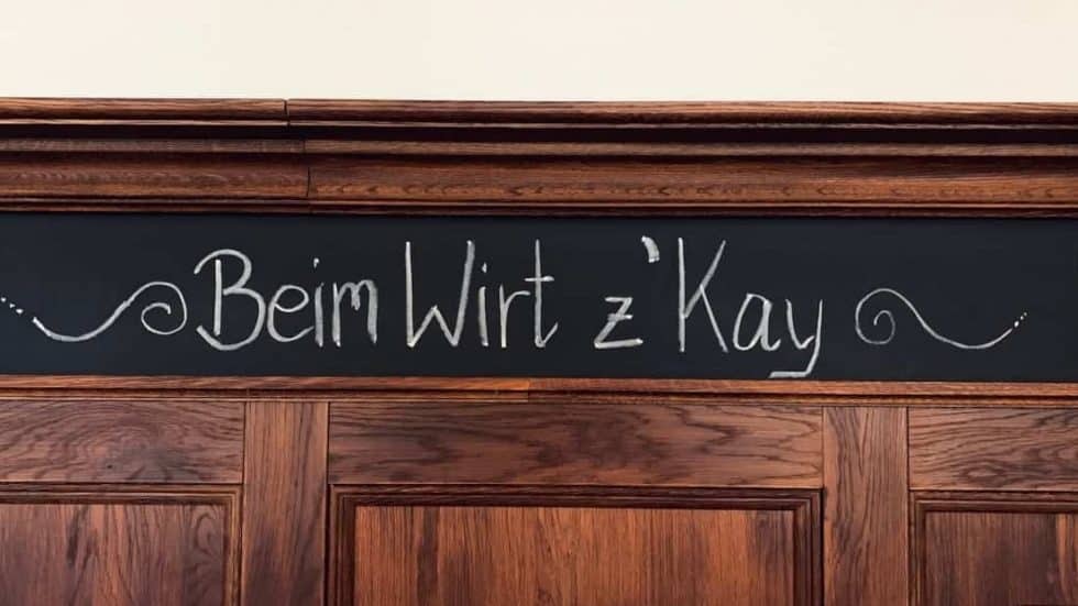 Im Wirtshaus beim Wirt z'Kay - Gasthof Stockhammer in Kay